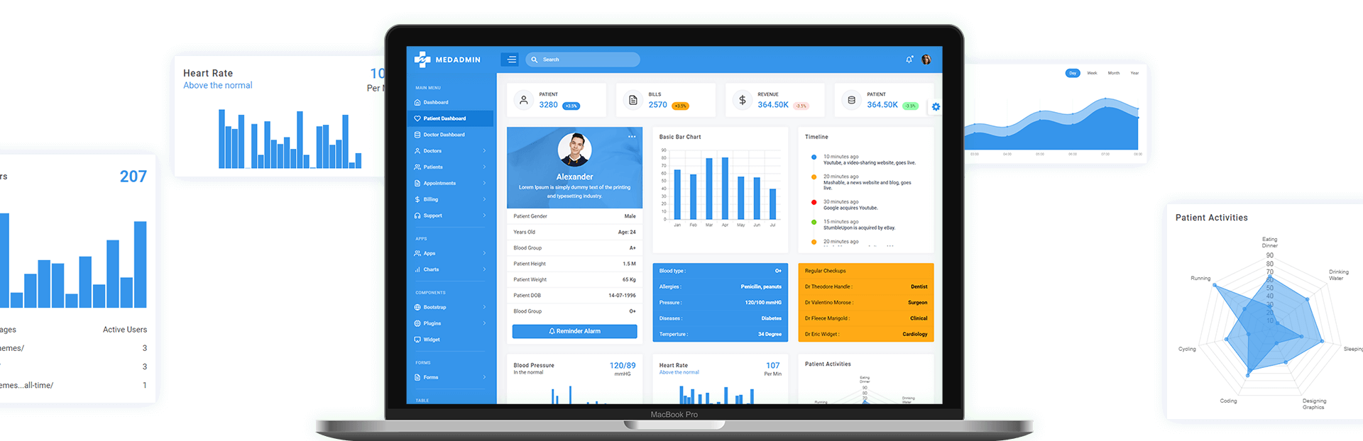 MedAdmin - Medical Admin Dashboard Bootstrap HTML Template